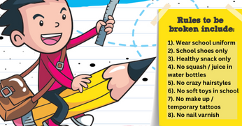 PTA Declares 'Break the Rules Day' at School