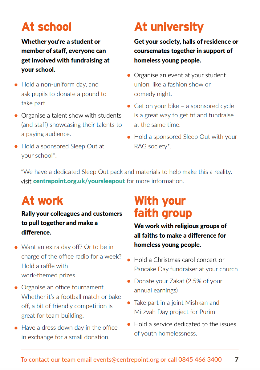 How to create the ultimate charity fundraising pack